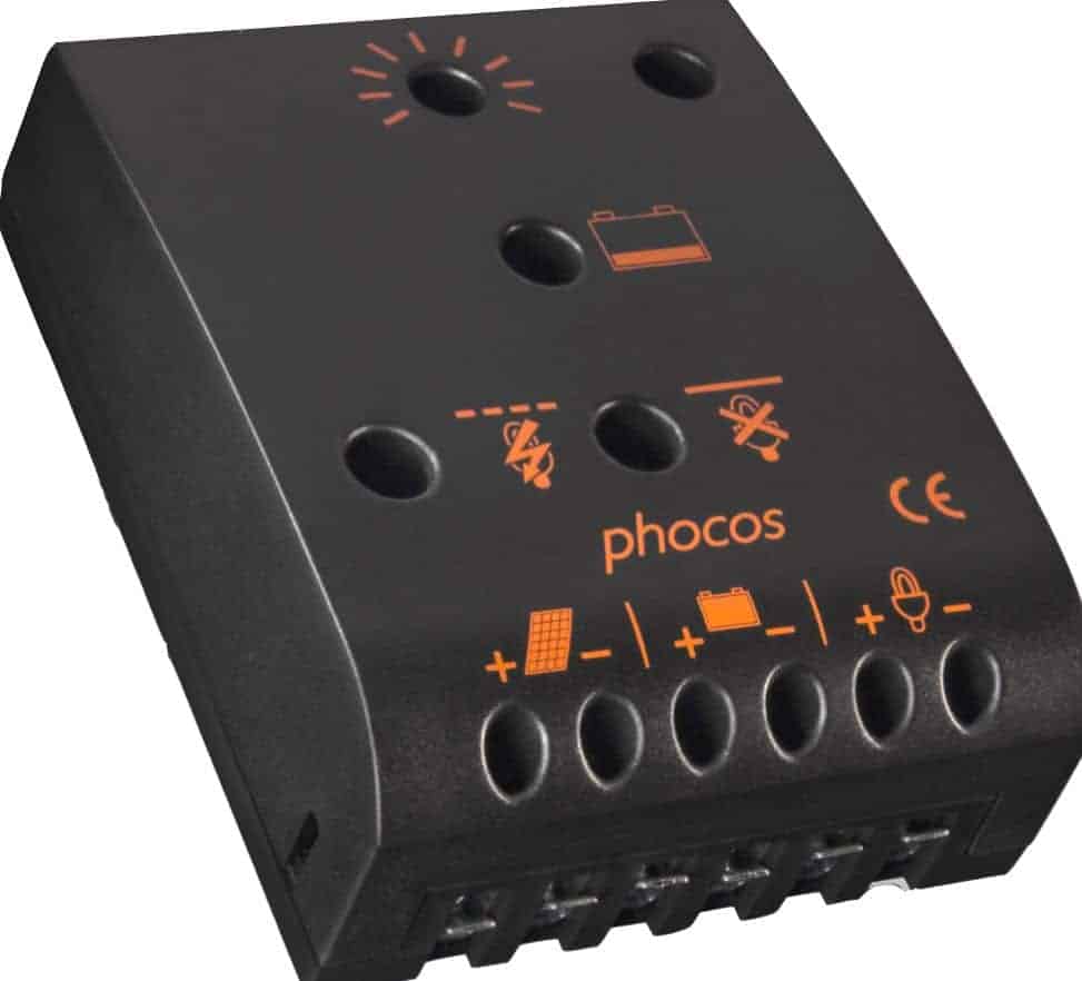 Regulator ładowania Phocos CA, uniwersalny regulator do systemów 12V ...